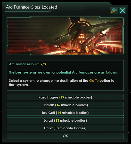 [Mod] Ideal Arc Furnace system locator | Paradox Interactive Forums