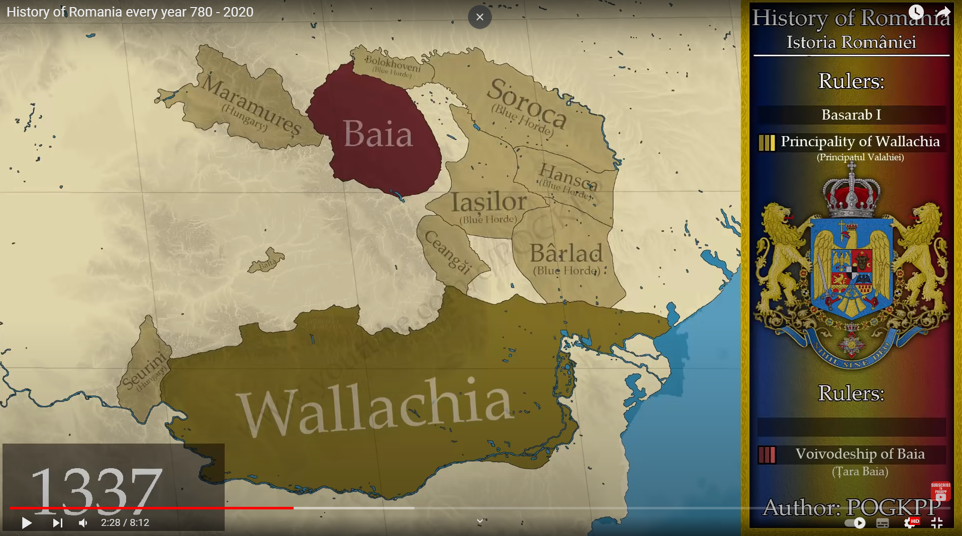EU5 - History of Wallachia and Moldavia Every Year (MAP) | Paradox ...