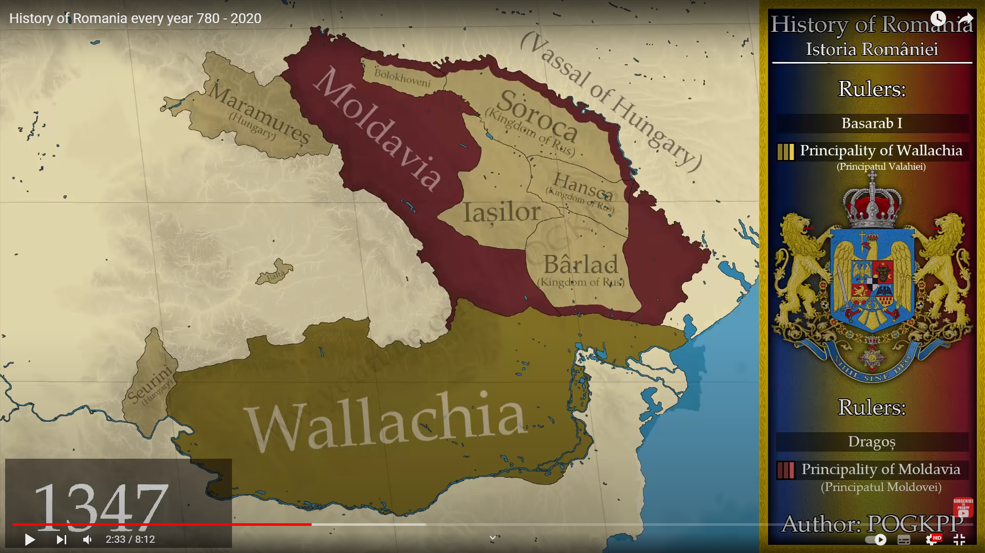 EU5 - History of Wallachia and Moldavia Every Year (MAP) | Paradox ...
