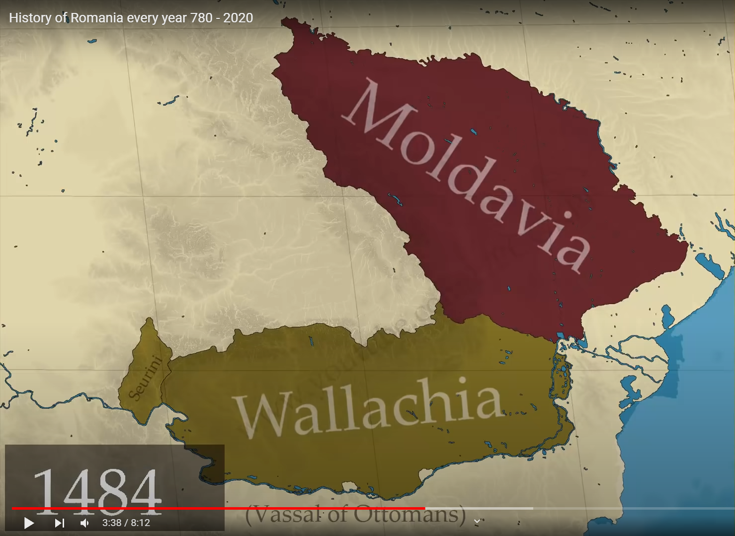 EU5 - History of Wallachia and Moldavia Every Year (MAP) | Paradox ...