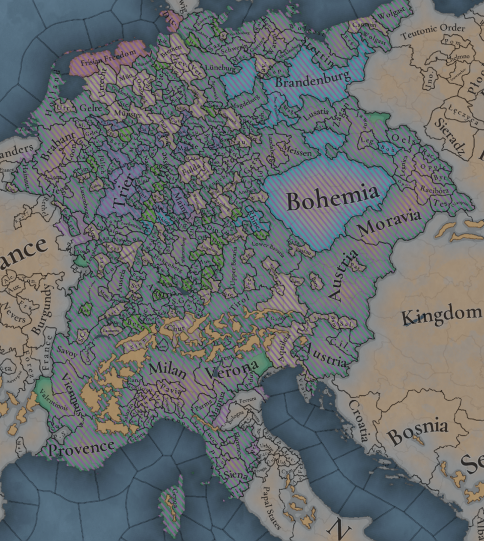 The Holy Roman Empire from EU II to Caesar | Paradox Interactive Forums