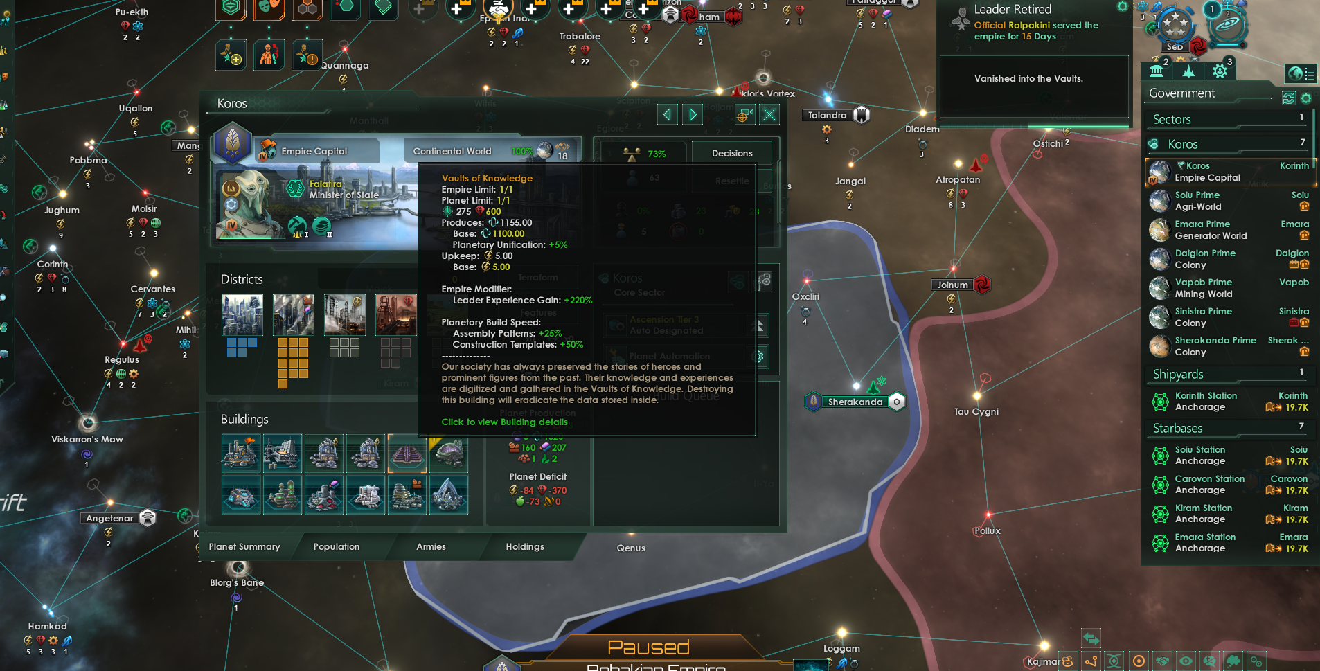 I want my Cybernetic Rulers to die after meeting their Destiny ...