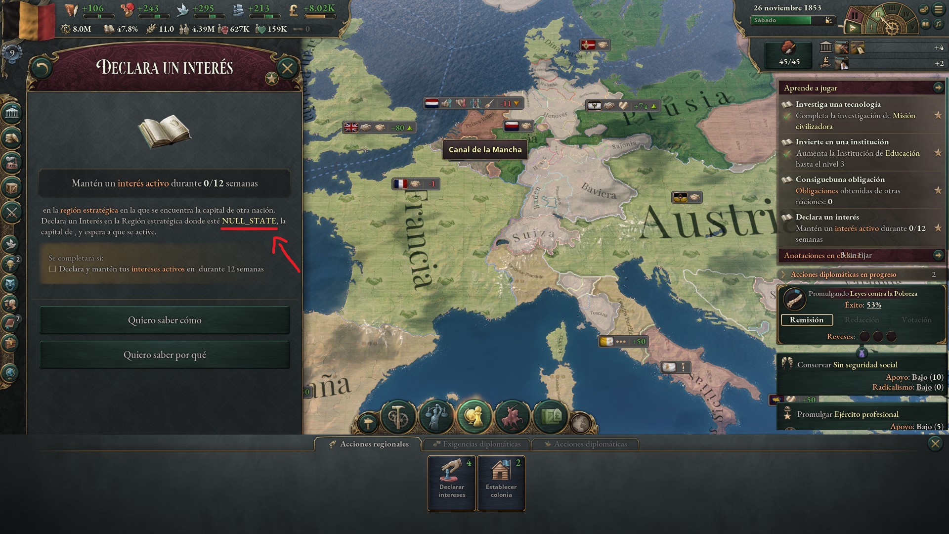 Error on tutorial | Paradox Interactive Forums