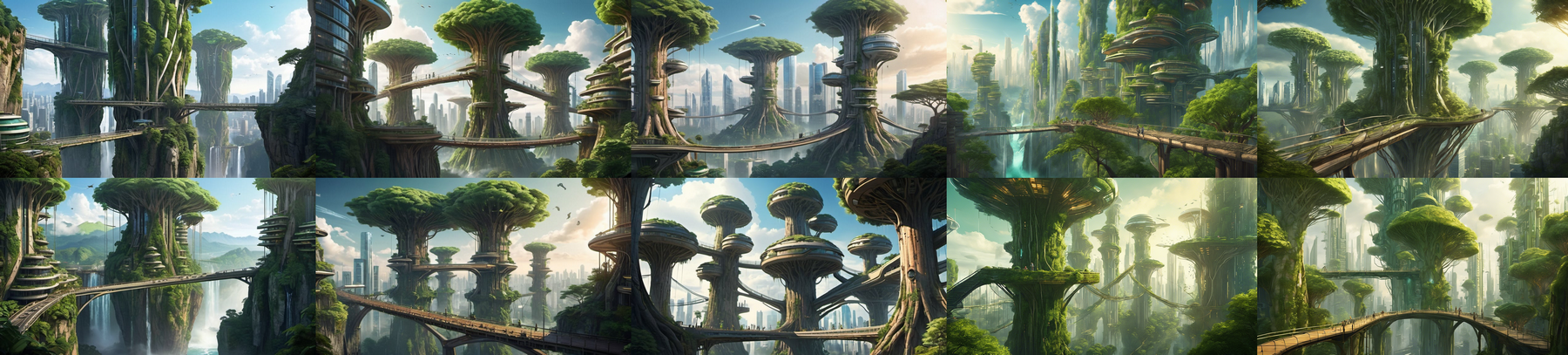 Ecopolis - Bioengineered Titanic Trees Ecumenopolis | Paradox ...