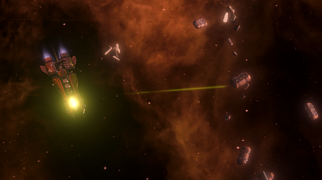 Is there a ship behaviour that lets X weapon to be actually useful ...