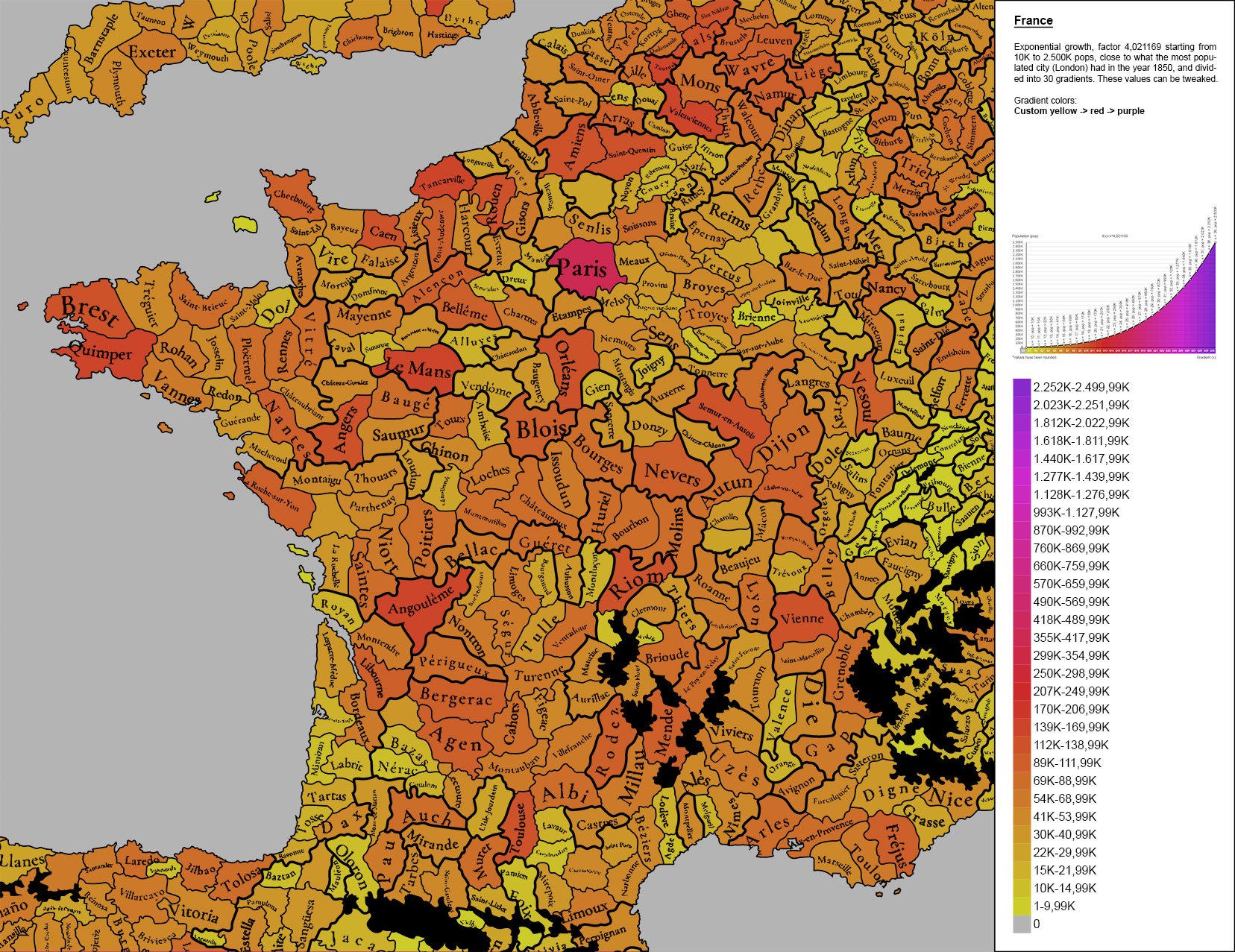 Color "gradient" pop map sketches from TM numbers | Paradox Interactive ...