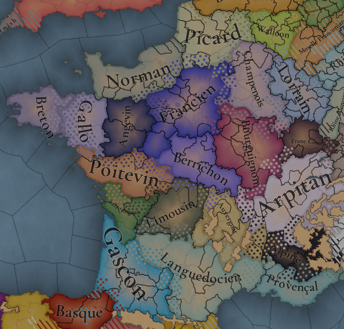 Map change proposal: dots instead of lines | Paradox Interactive Forums