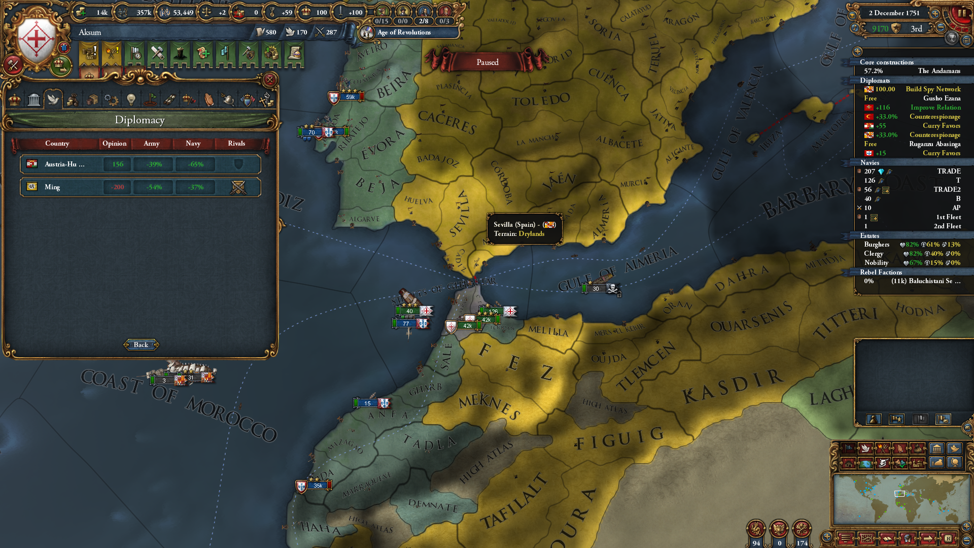 Not a Bug - Cannot rival bordering #2 great power even though I'm the ...
