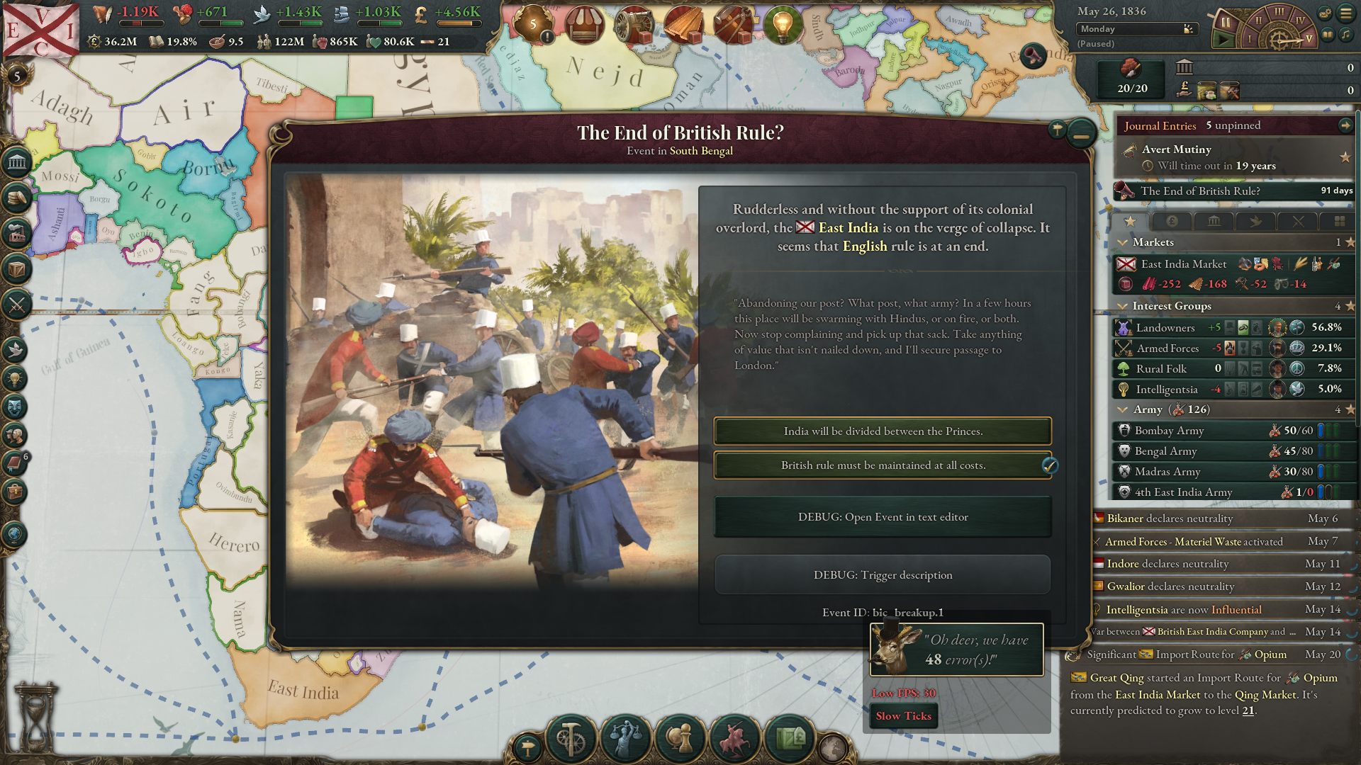 BIC's funny glitch | Paradox Interactive Forums