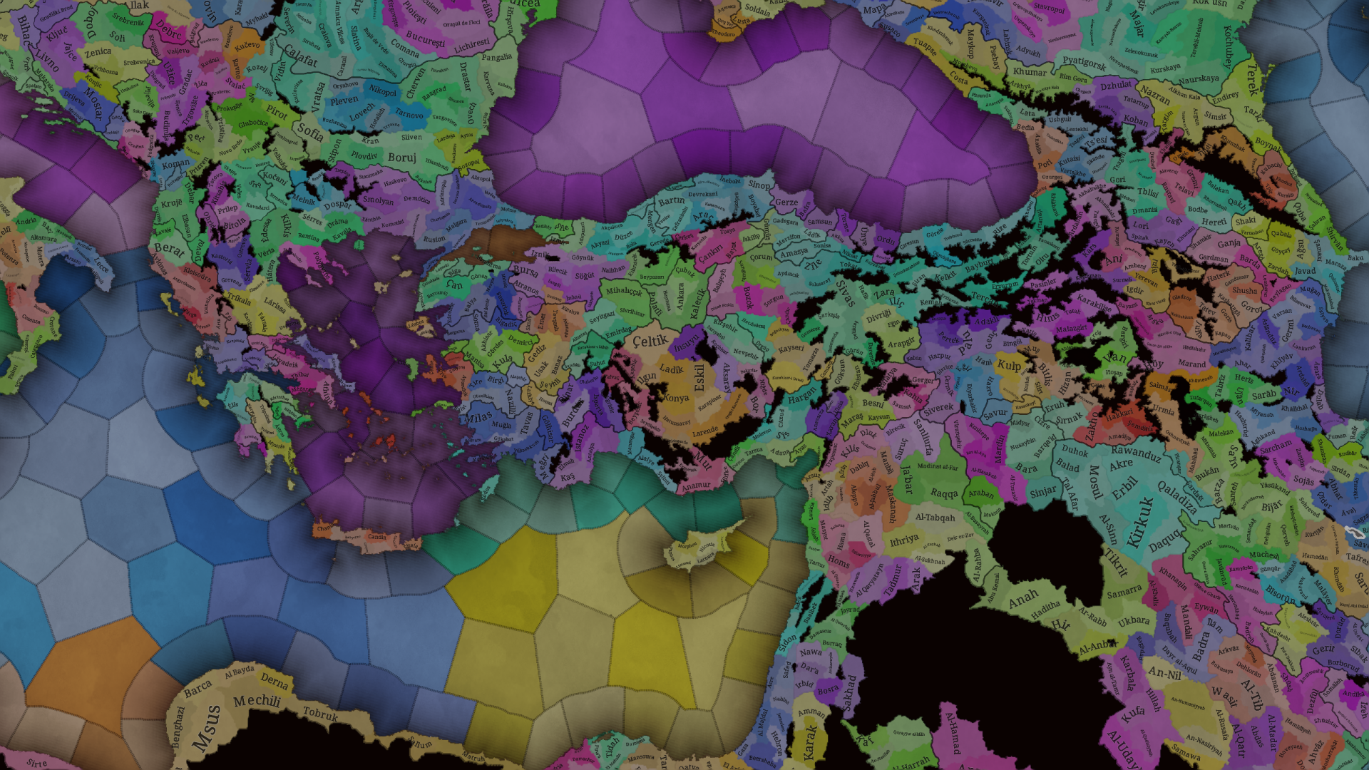 Early feedback for the map of Anatolia | Paradox Interactive Forums