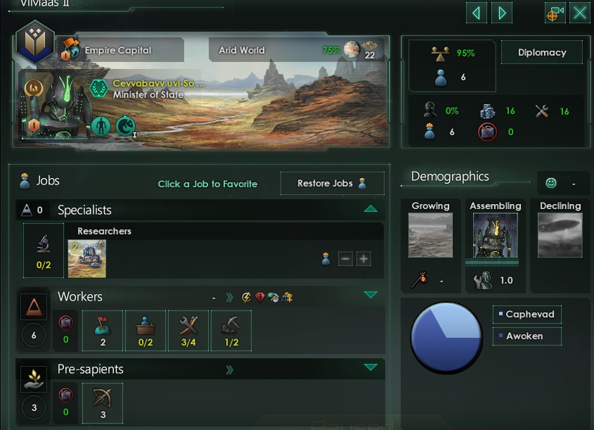 Shoud the Awoken be (individual) Machine instead of Mechanical ...