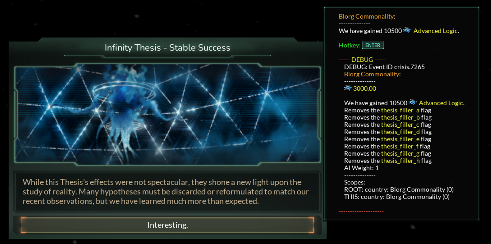 A guide to applied infinity theses | Paradox Interactive Forums