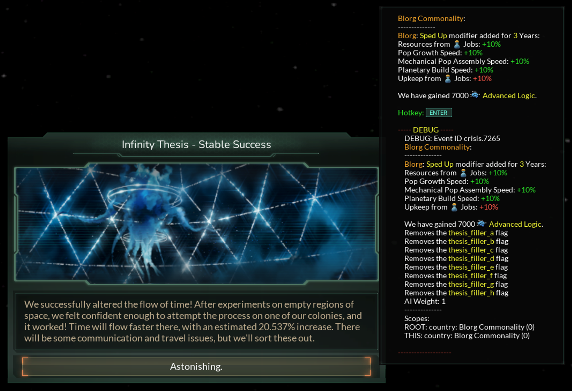 A guide to applied infinity theses | Paradox Interactive Forums