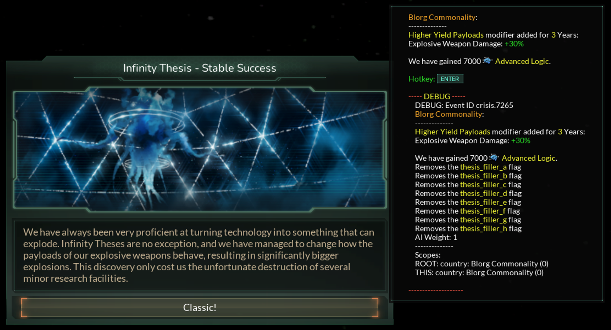 A guide to applied infinity theses | Paradox Interactive Forums