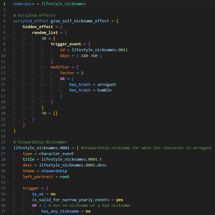 [Modding Tool] Paradox Highlight - A VSCode extension for highlighting ...