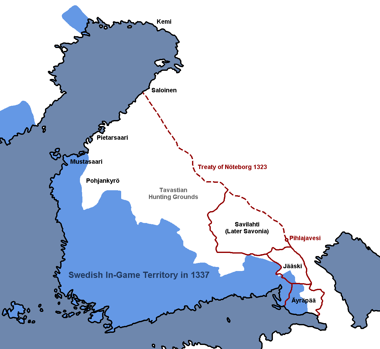 The Map of Finland | Paradox Interactive Forums