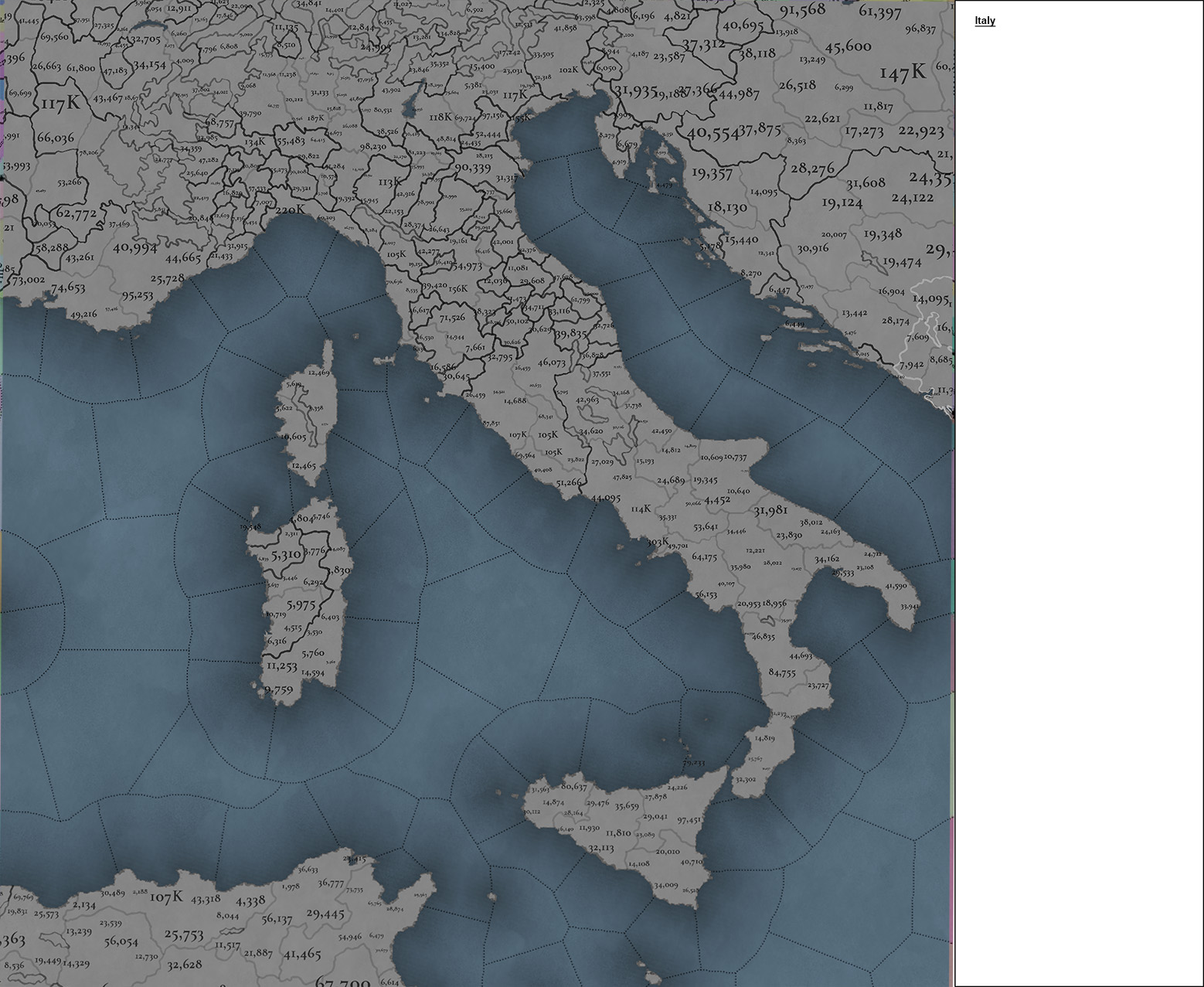 Color "gradient" pop map sketches from TM numbers | Paradox Interactive ...