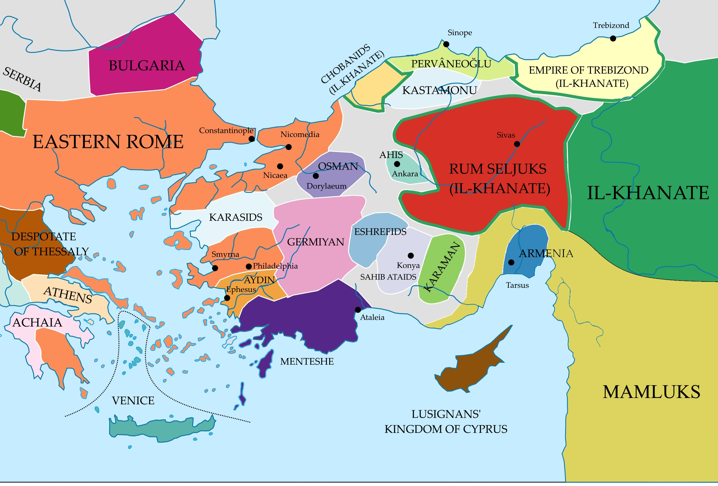Modern Day Anatolia Map Mesopotamia Map Bible Odyssey