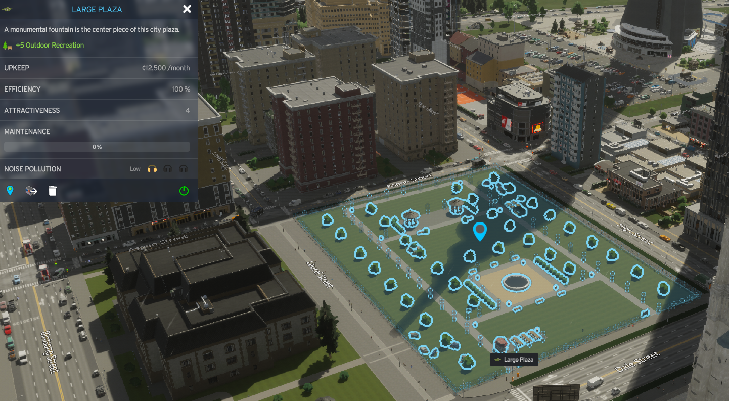Park maintenance depot not working | Paradox Interactive Forums