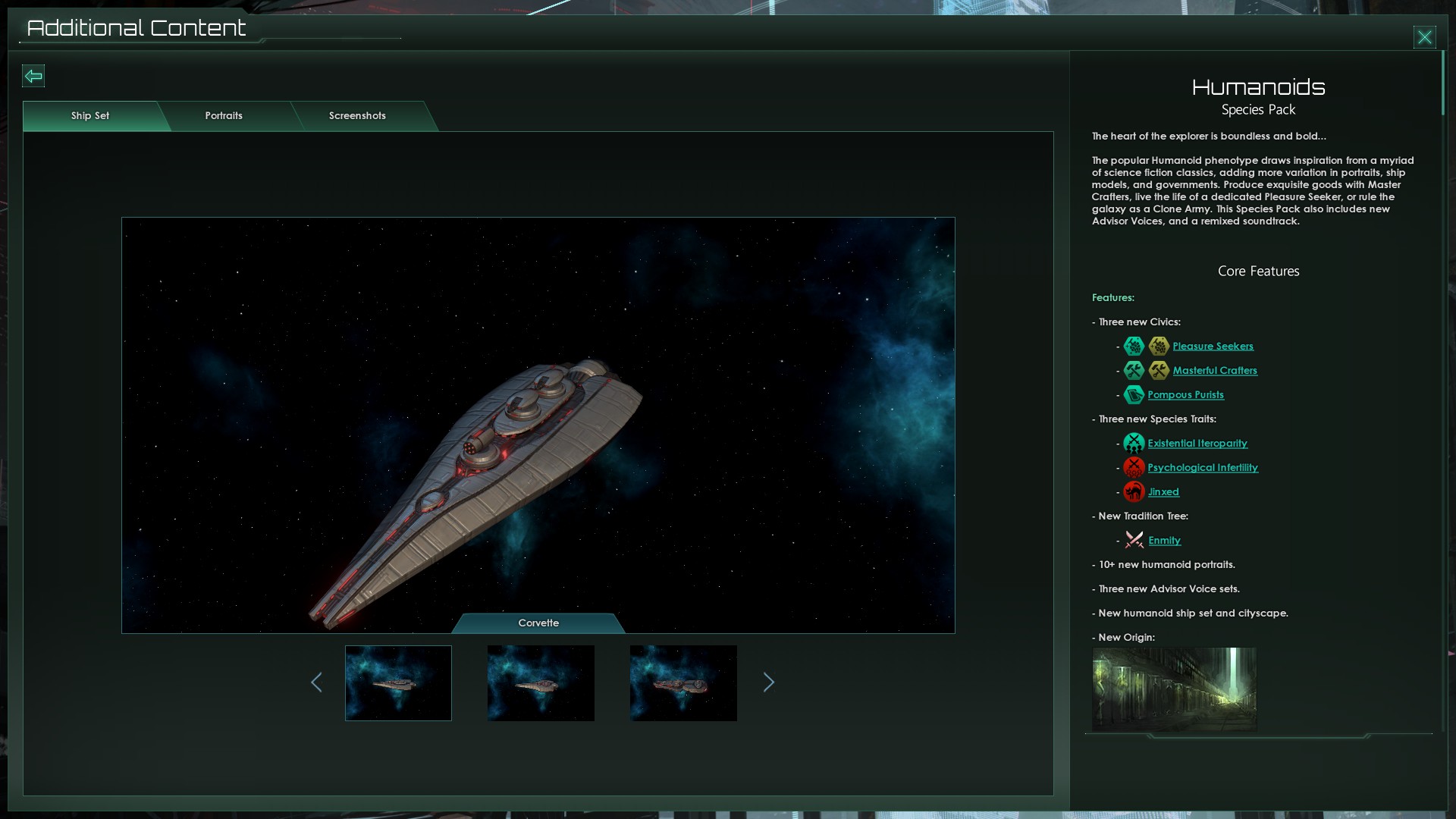 Stellaris - [3.12.5] [9a6f] - Spanish localization error in one of the civics (Mastercraft Inc ...