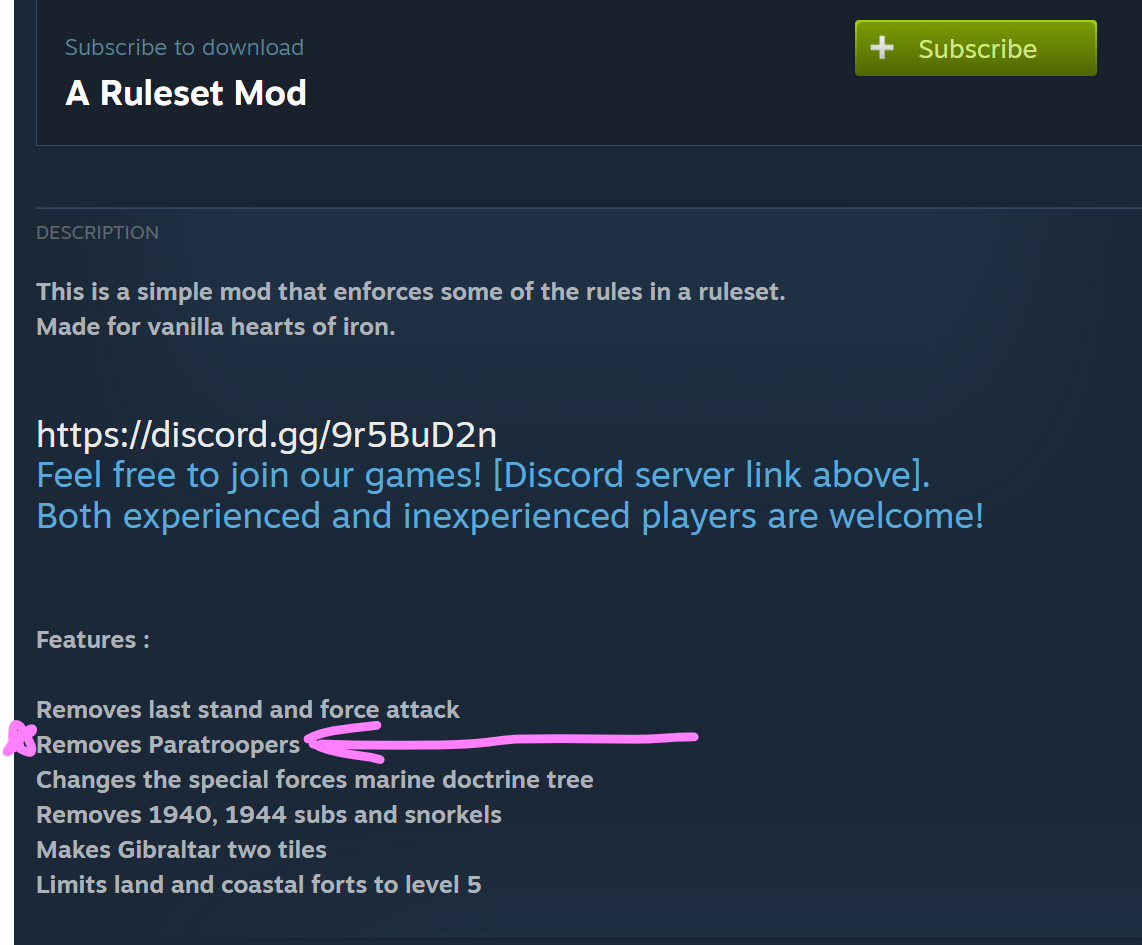 The new Paratrooper doctrine is so powerful, some HoI4 servers limit or outright ban ...