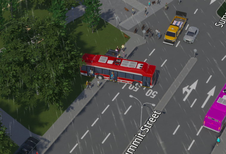 Ridiculous bus behaviour at stops | Paradox Interactive Forums