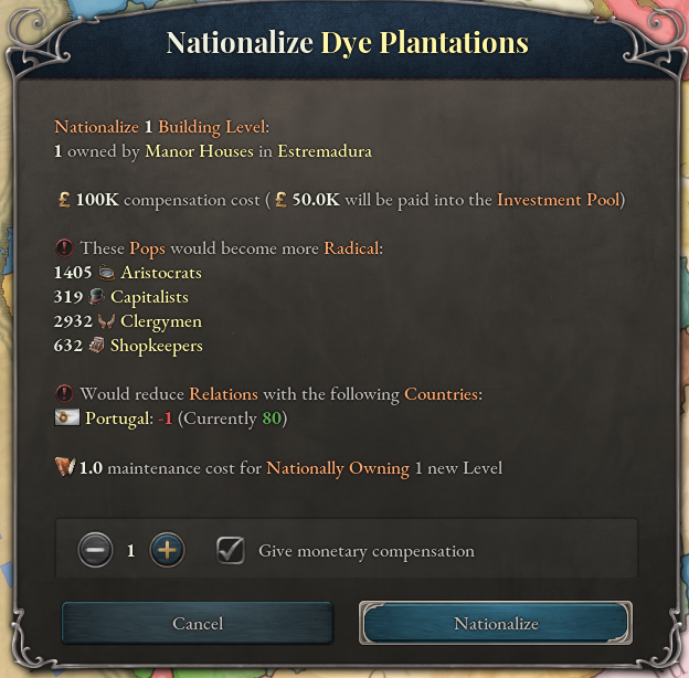 Choosing what foreign country to Nationalize Building Levels from ...