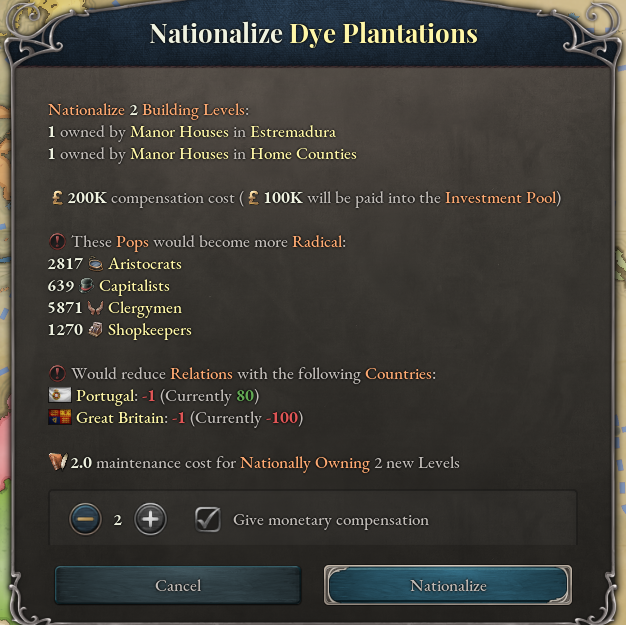 Choosing what foreign country to Nationalize Building Levels from ...