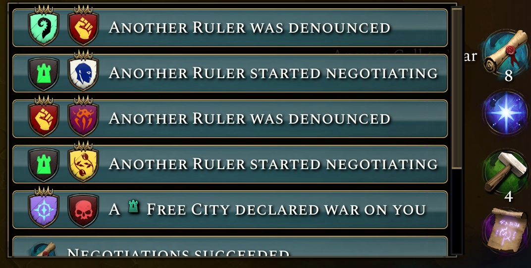 Duplicate - Answer Call to War notification causes that all ...