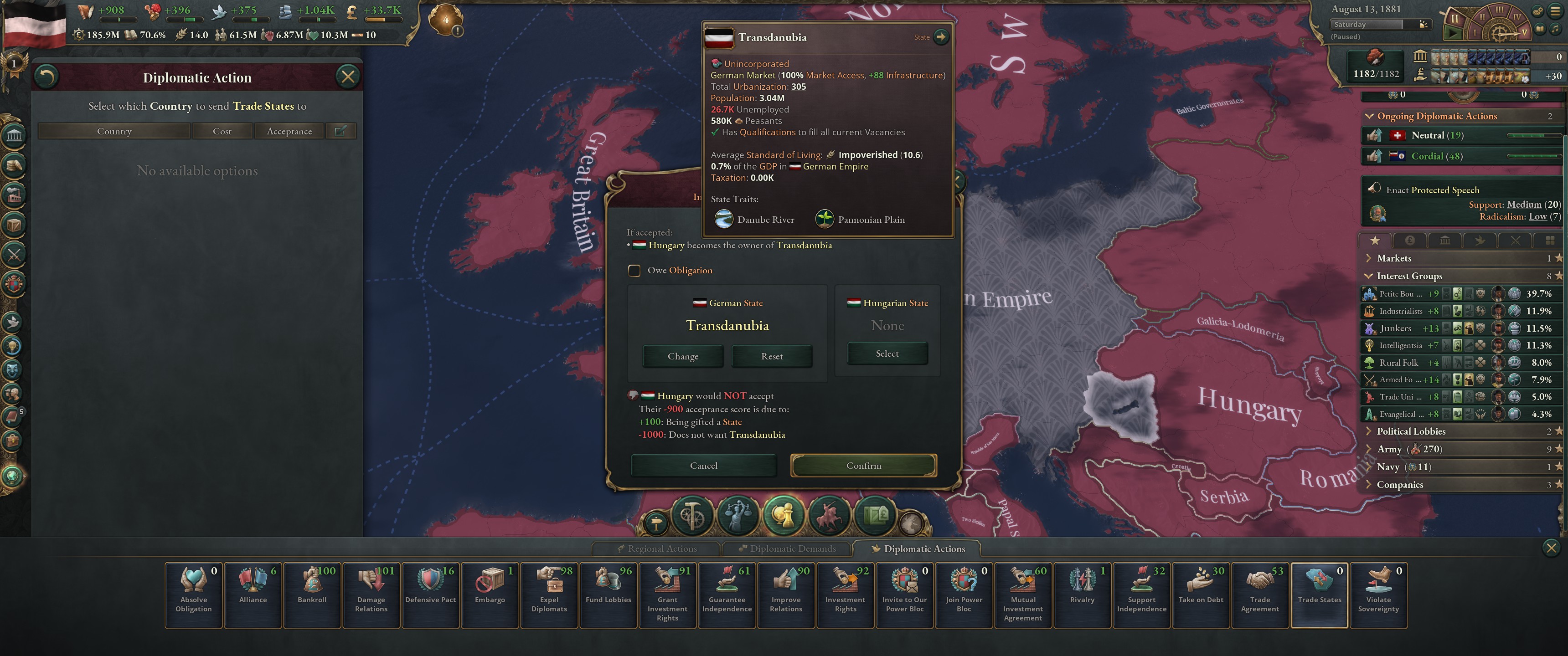 Peculiarities of German Unification - Hungary not wanting its territory back | Paradox ...