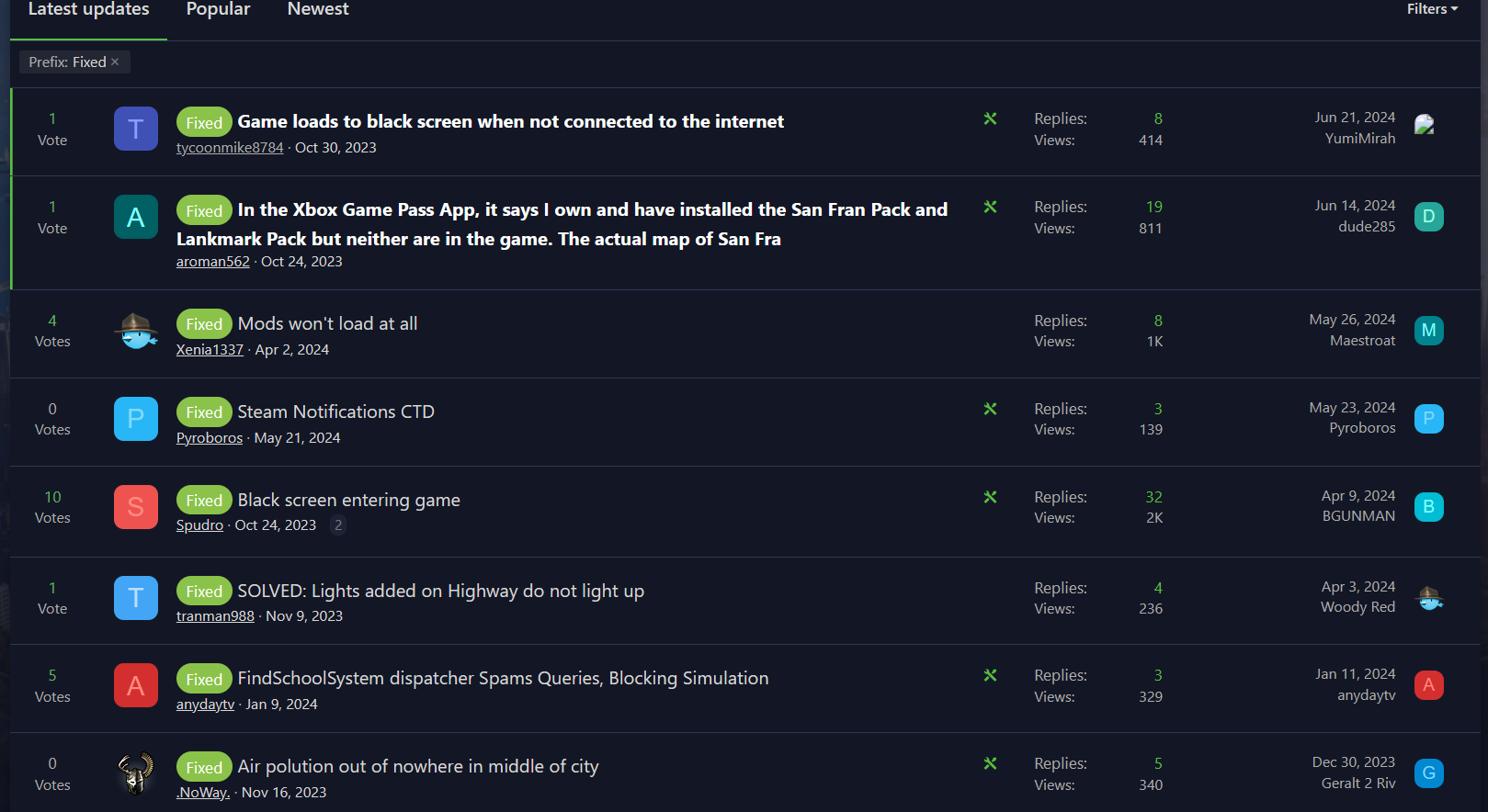 Only 8 bugs were fixed in 2024? | Paradox Interactive Forums