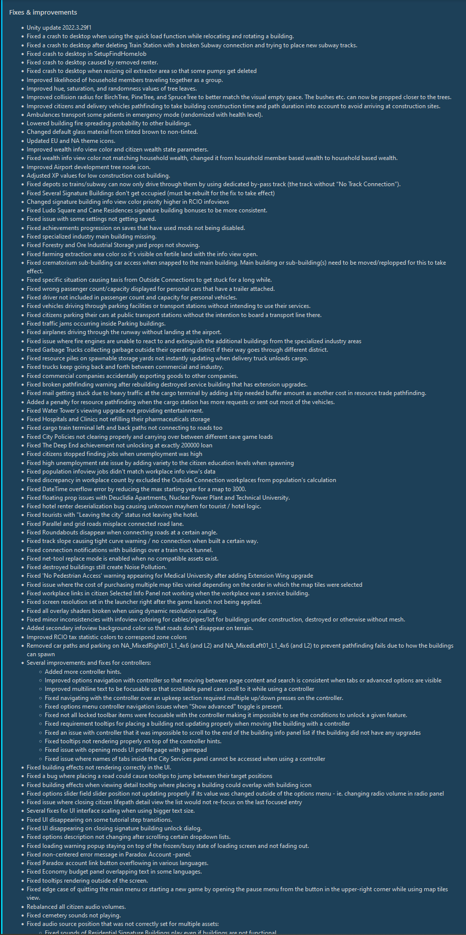 Only 8 bugs were fixed in 2024? | Paradox Interactive Forums