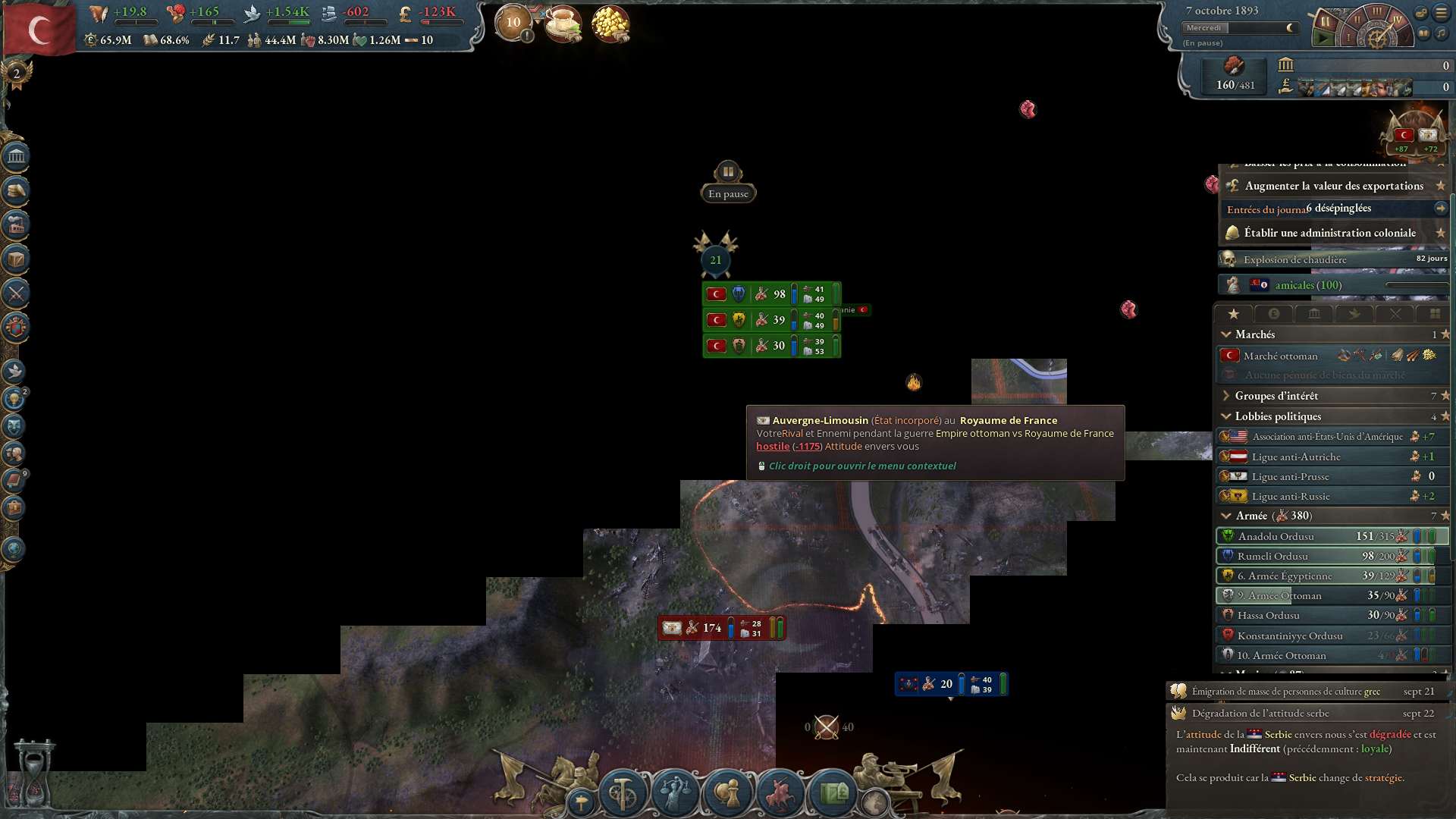 Confirmed - black rectangles appear all over the map while zooming | Paradox Interactive Forums