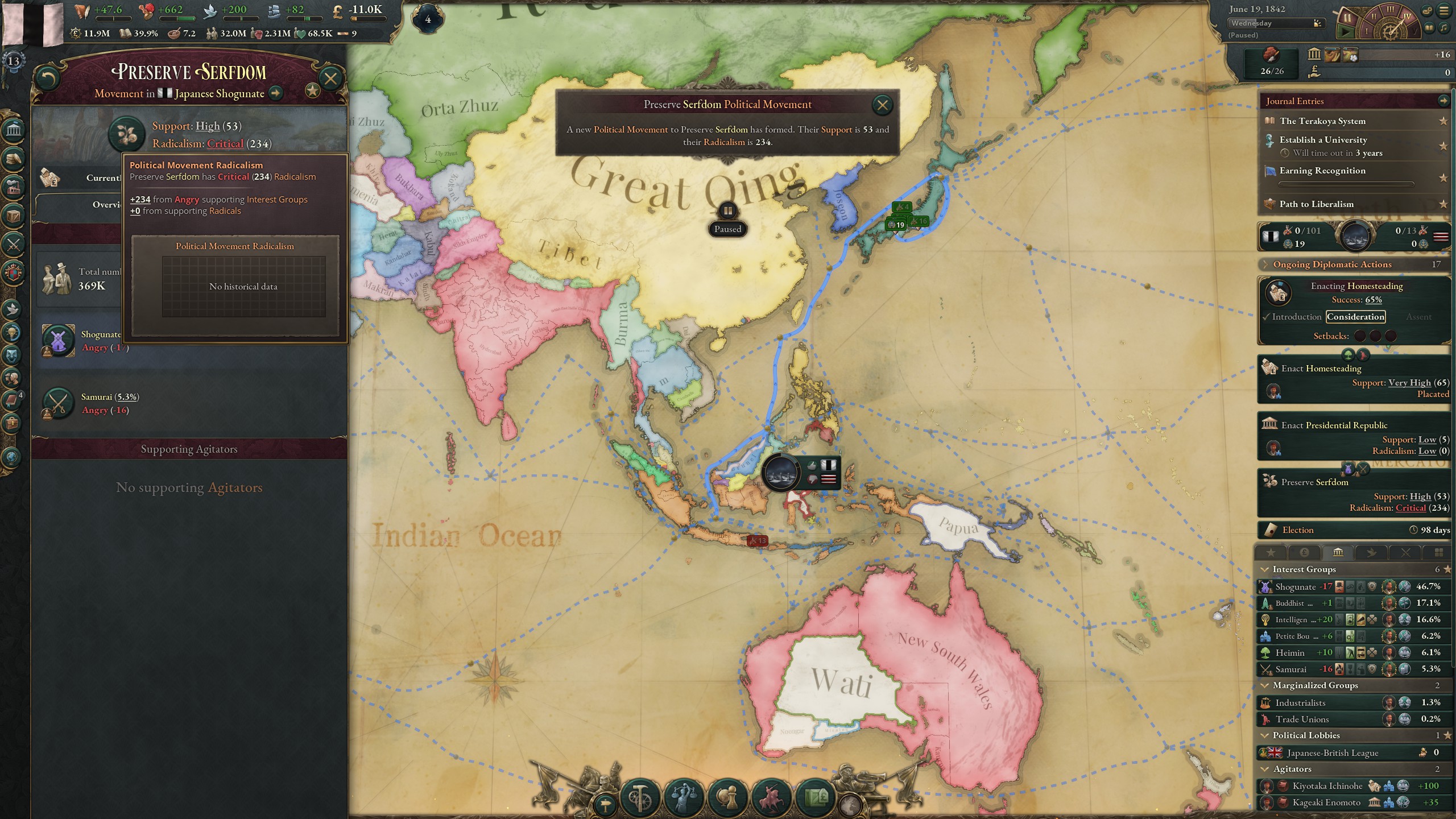 Victoria 3 : Japan. Advices ? | Paradox Interactive Forums