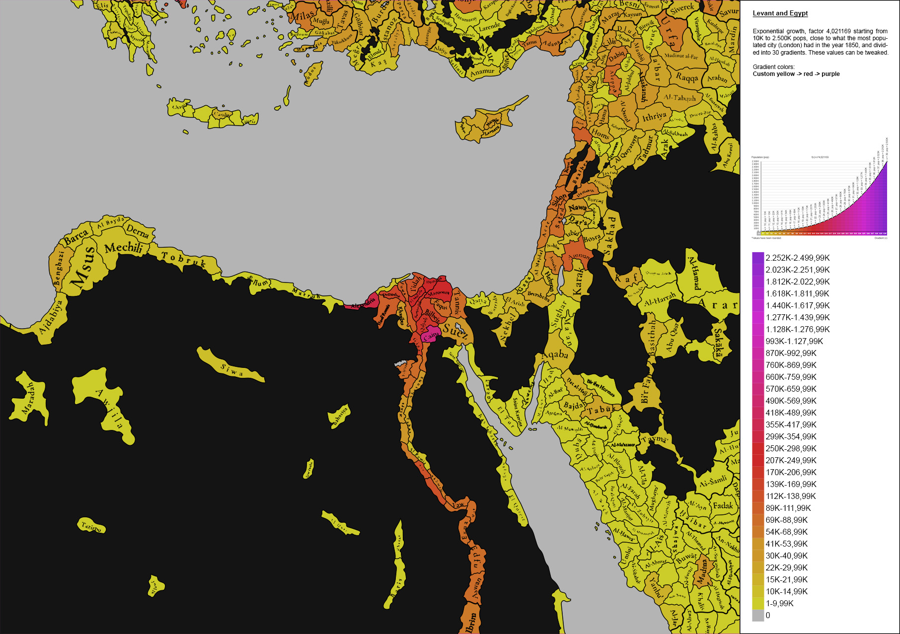 Color "gradient" pop map sketches from TM numbers | Paradox Interactive Forums