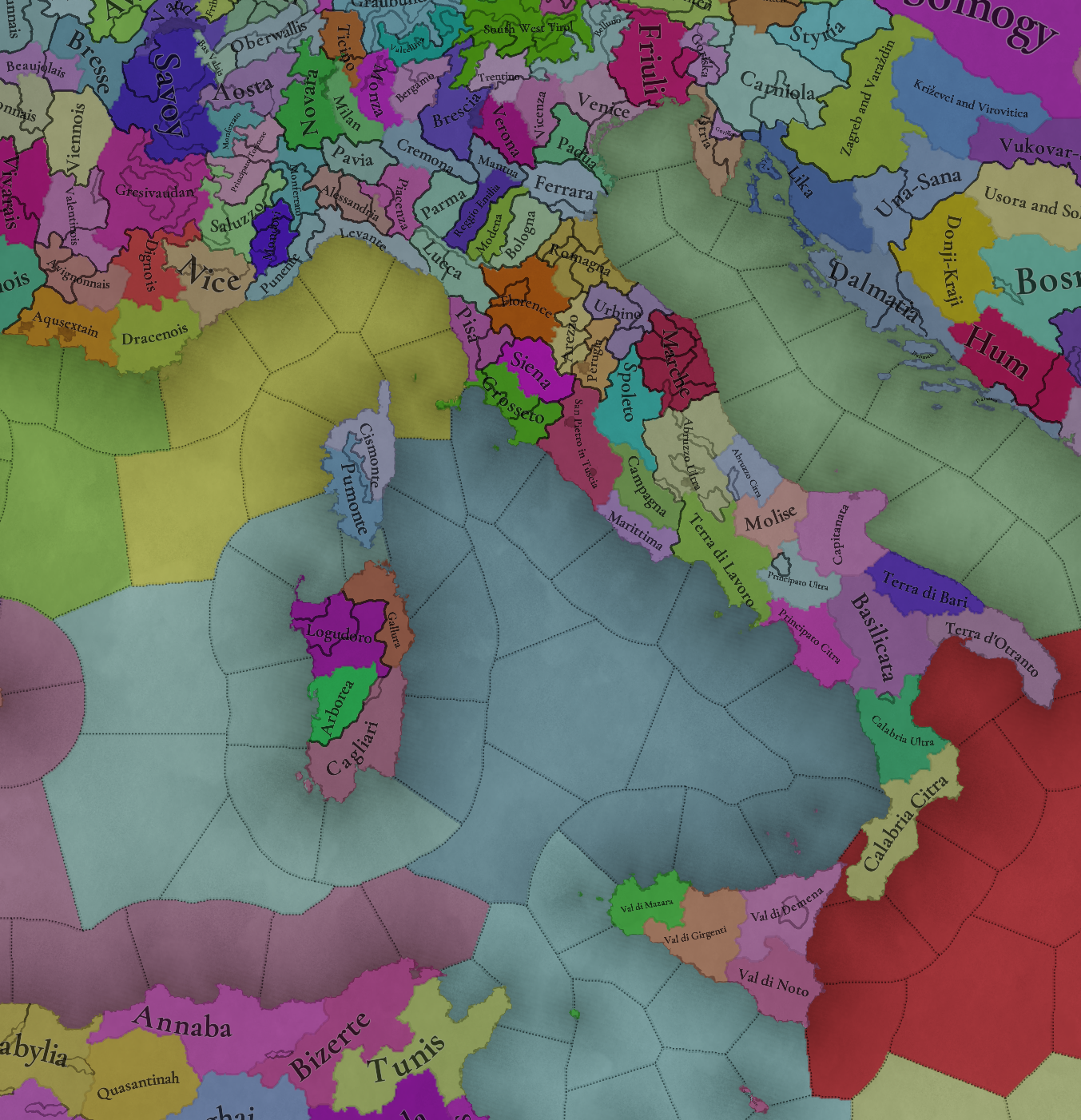 Tinto Maps #5 Italy Feedback | Paradox Interactive Forums