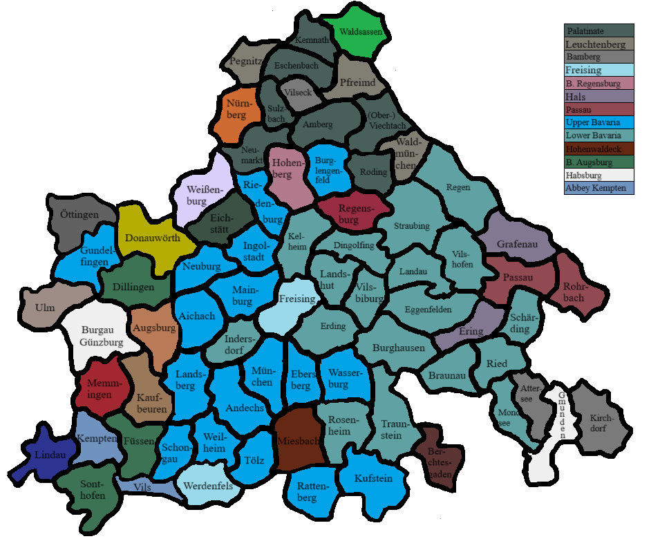 HRE Map Feedback: Austria, Bavaria, Bohemia, Swabia and more | Paradox ...