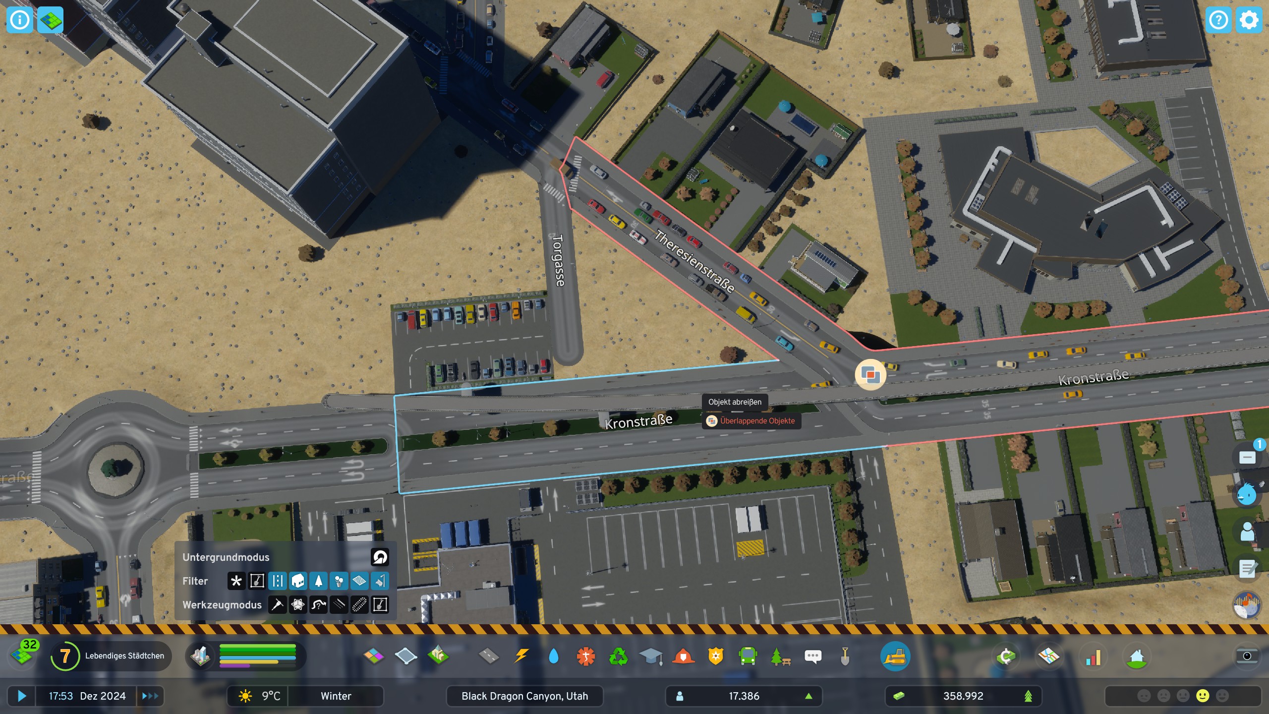 Unable to delete road with elevated footpath on it | Overlapping items issue | Paradox ...