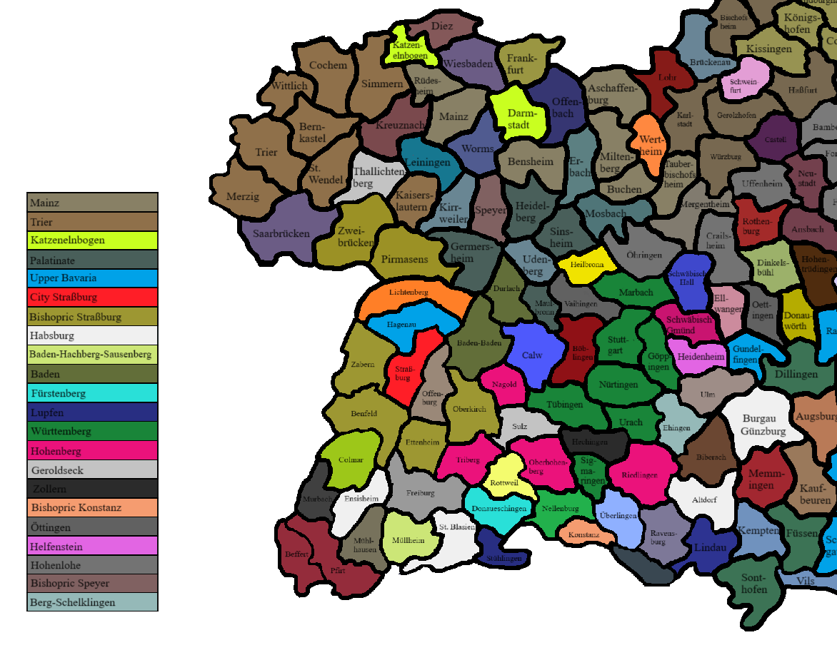 HRE Map Feedback: Austria, Bavaria, Bohemia, Swabia and more | Paradox Interactive Forums
