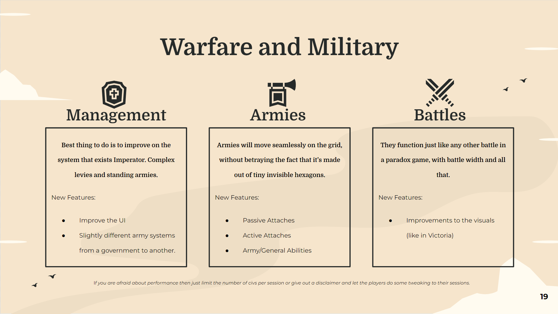 How about a Grand Strategy Fantasy Game, made in the spirit of paradox ...