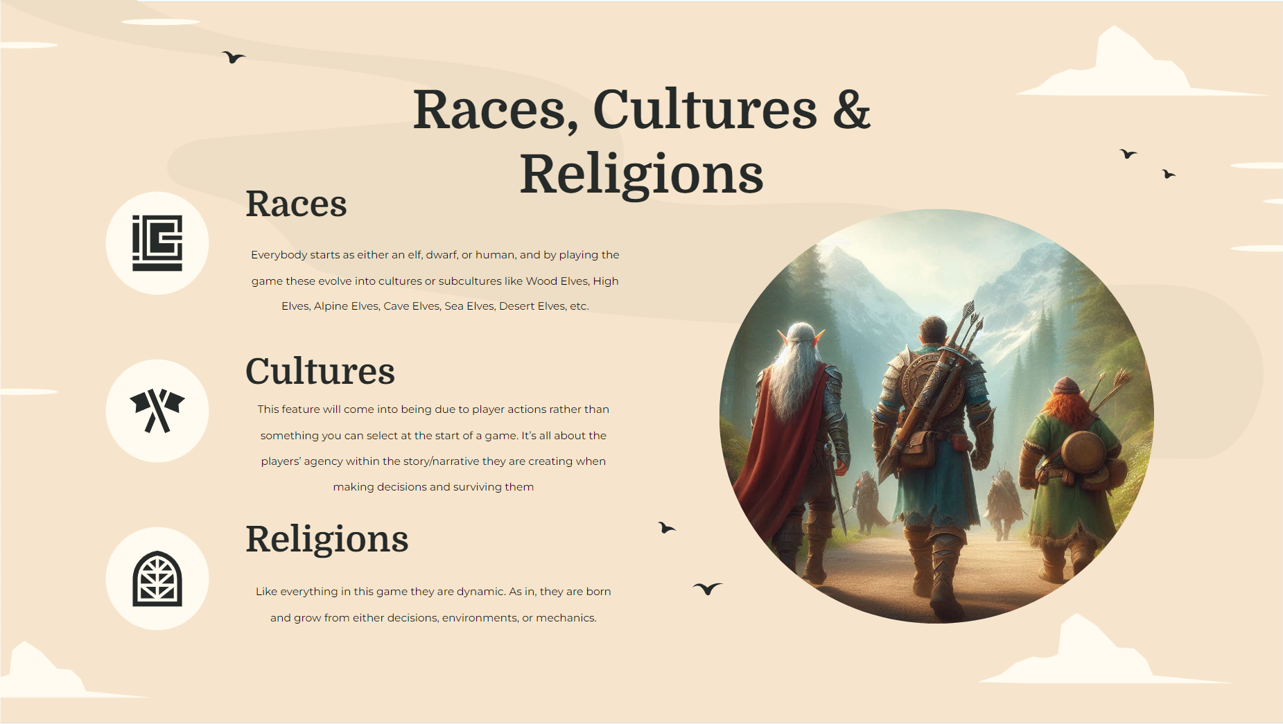 How about a Grand Strategy Fantasy Game, made in the spirit of paradox ...