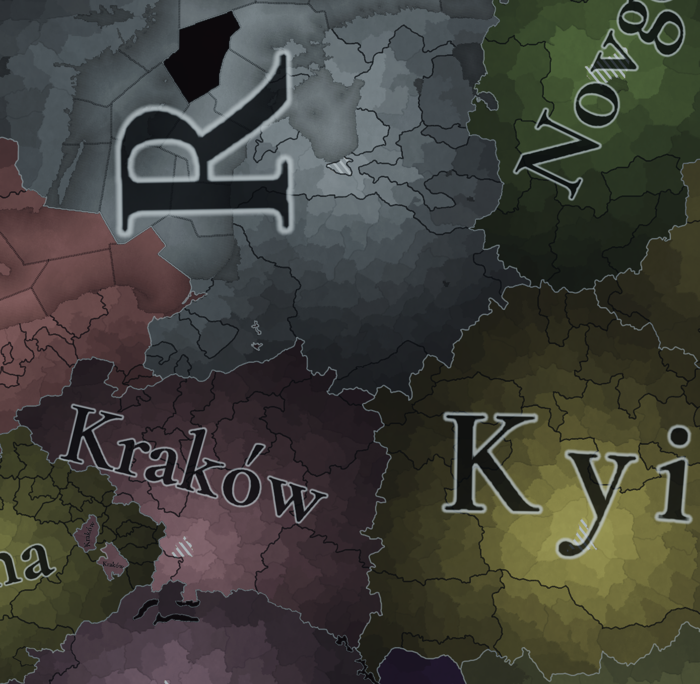 Borders vs Flat Colors as shown by India map | Paradox Interactive Forums