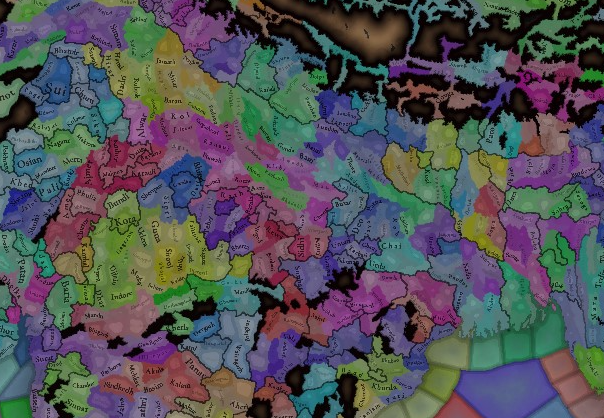 Borders vs Flat Colors as shown by India map | Paradox Interactive Forums