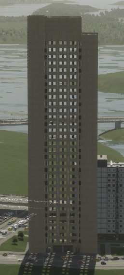 Transparent windows at lod of the building | Paradox Interactive Forums