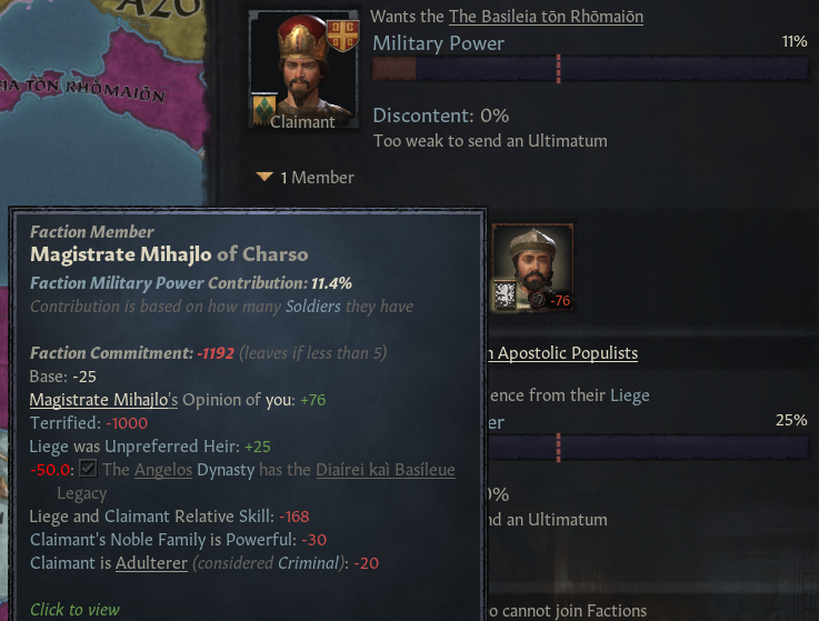 Confirmed - Vassals not leaving faction even when commitment far into the negatives. | Page 3 ...