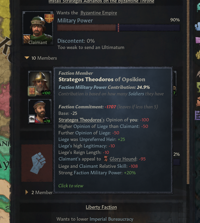 BUG of new version (1.13.0.3) faction | Paradox Interactive Forums