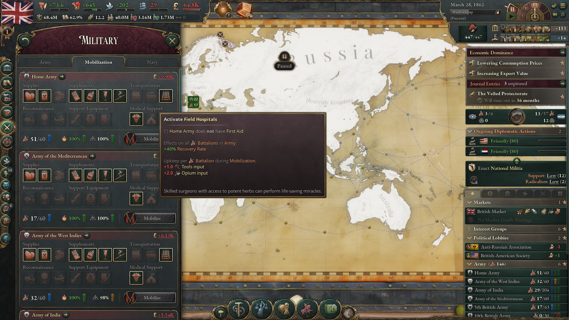 Localization Glich? Modern Nursing Versus First Aid - Unlock Field Hospital Button | Paradox ...