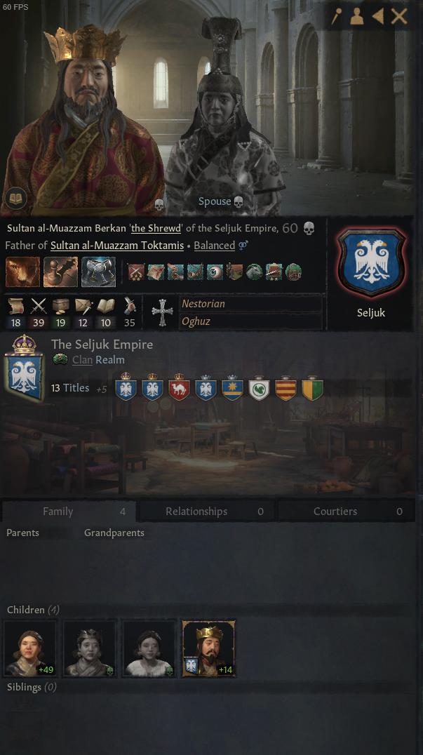 Founder of the Seljuks should spawn with the Conqueror trait | Paradox Interactive Forums