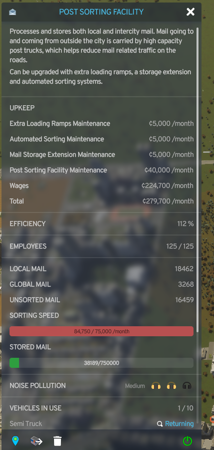 Duplicate - Postal Sorting Facility Not Working | Paradox Interactive Forums