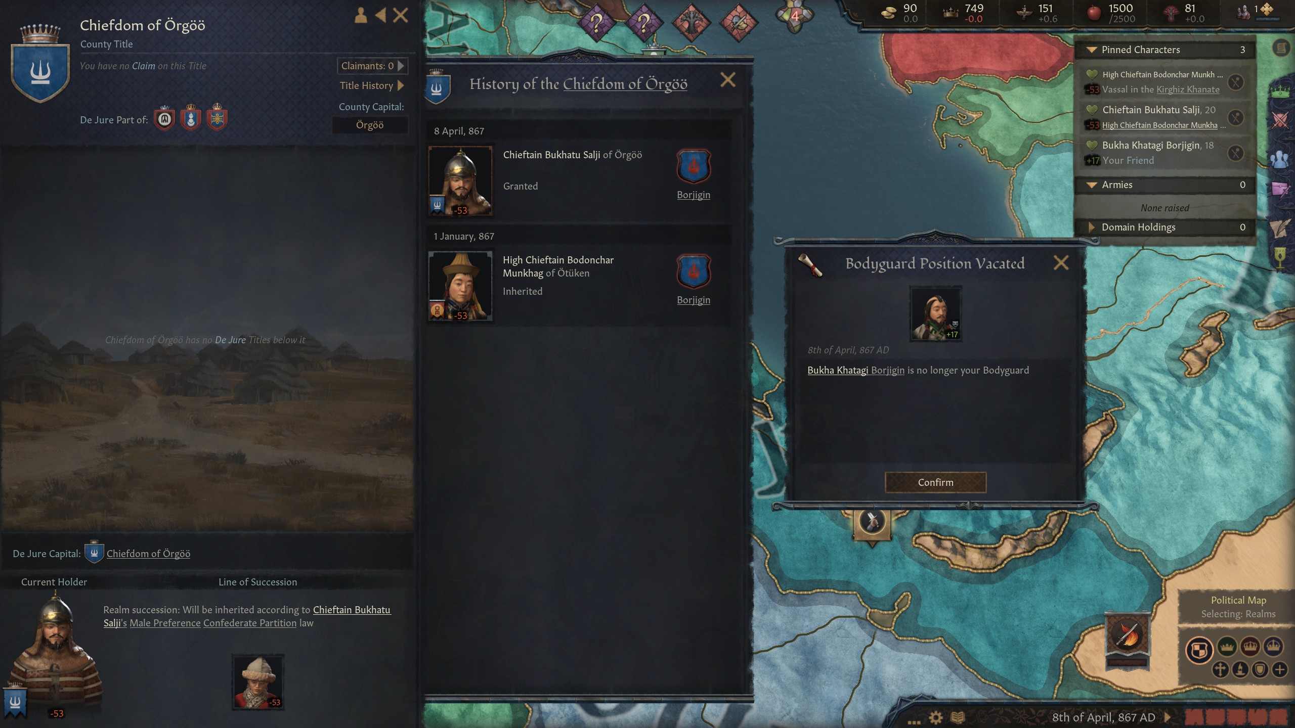 Confirmed - Adventurer follower disappears from the camp | Paradox Interactive Forums